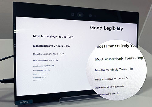 Glasses-free 3D Display Technology Leader | MOPIC